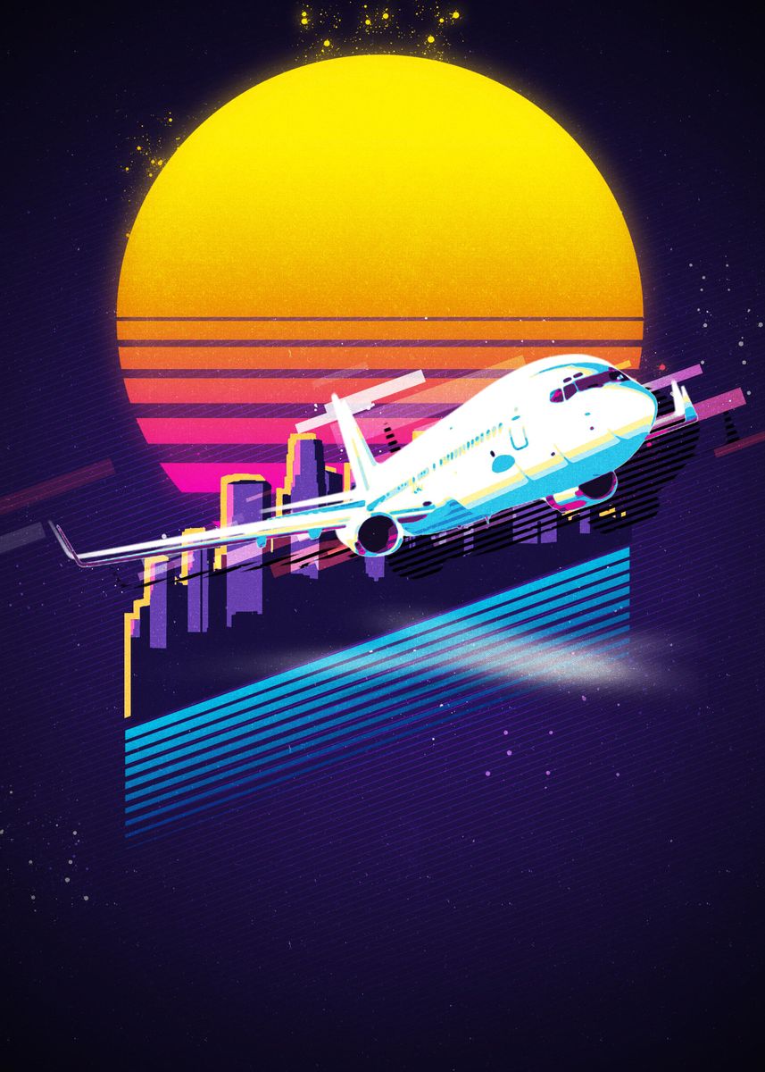 'PILOT' Poster, picture, metal print, paint by Water | Displate