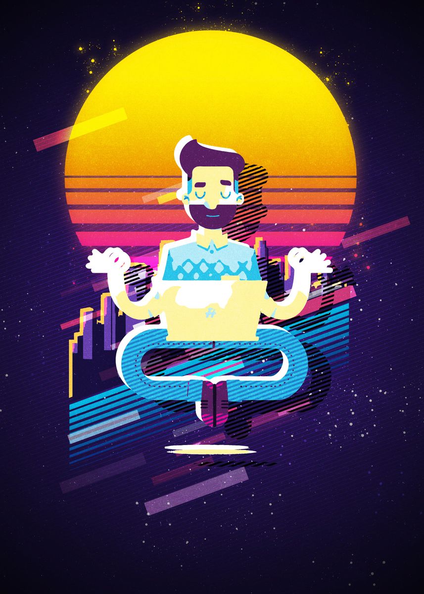 'Software engineer' Poster, picture, metal print, paint by gillpa ...