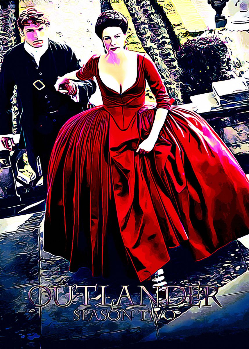 'Outlander' Poster, picture, metal print, paint by Katerina Lim | Displate