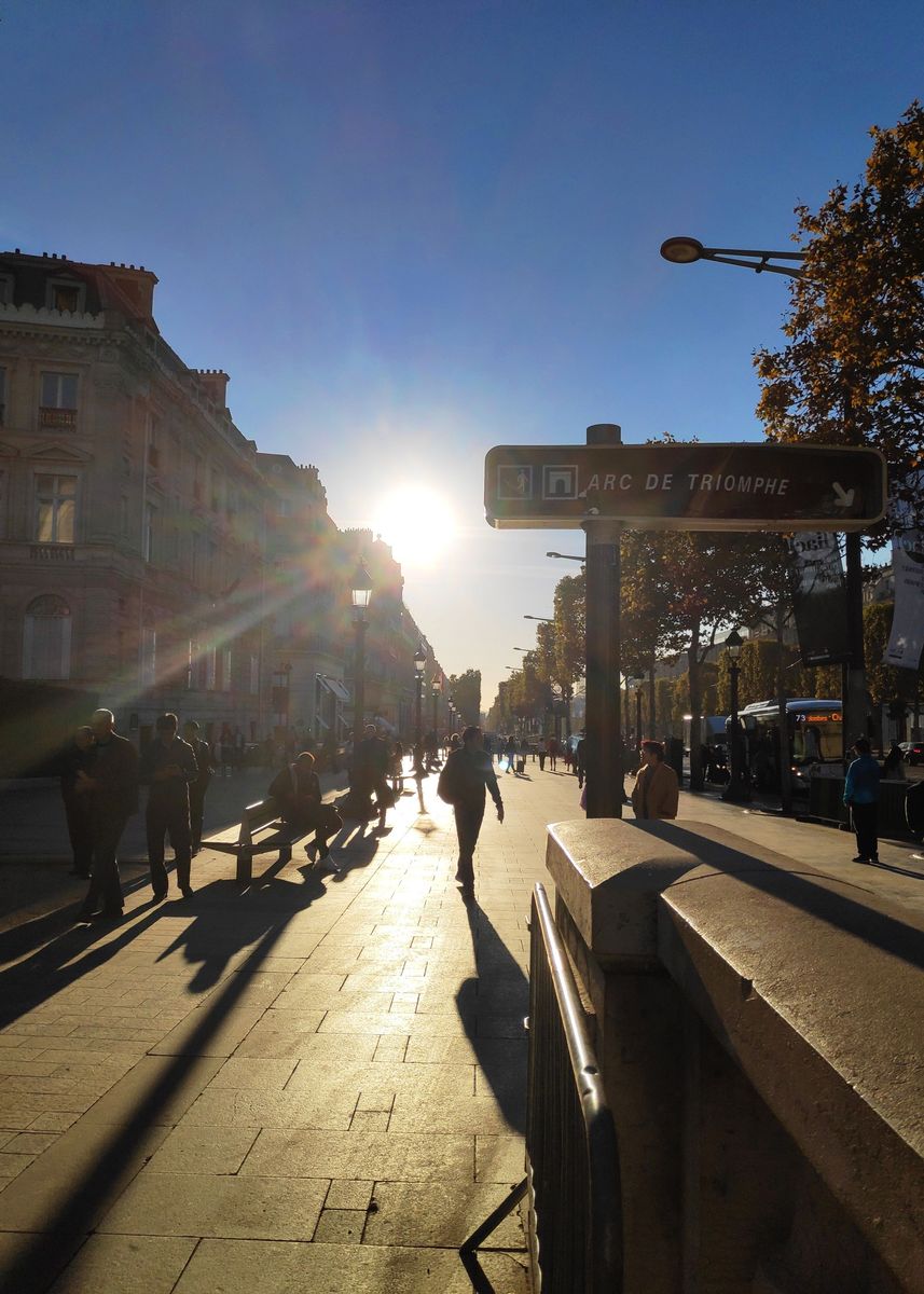 'Morning of Paris' Poster by DD | Displate