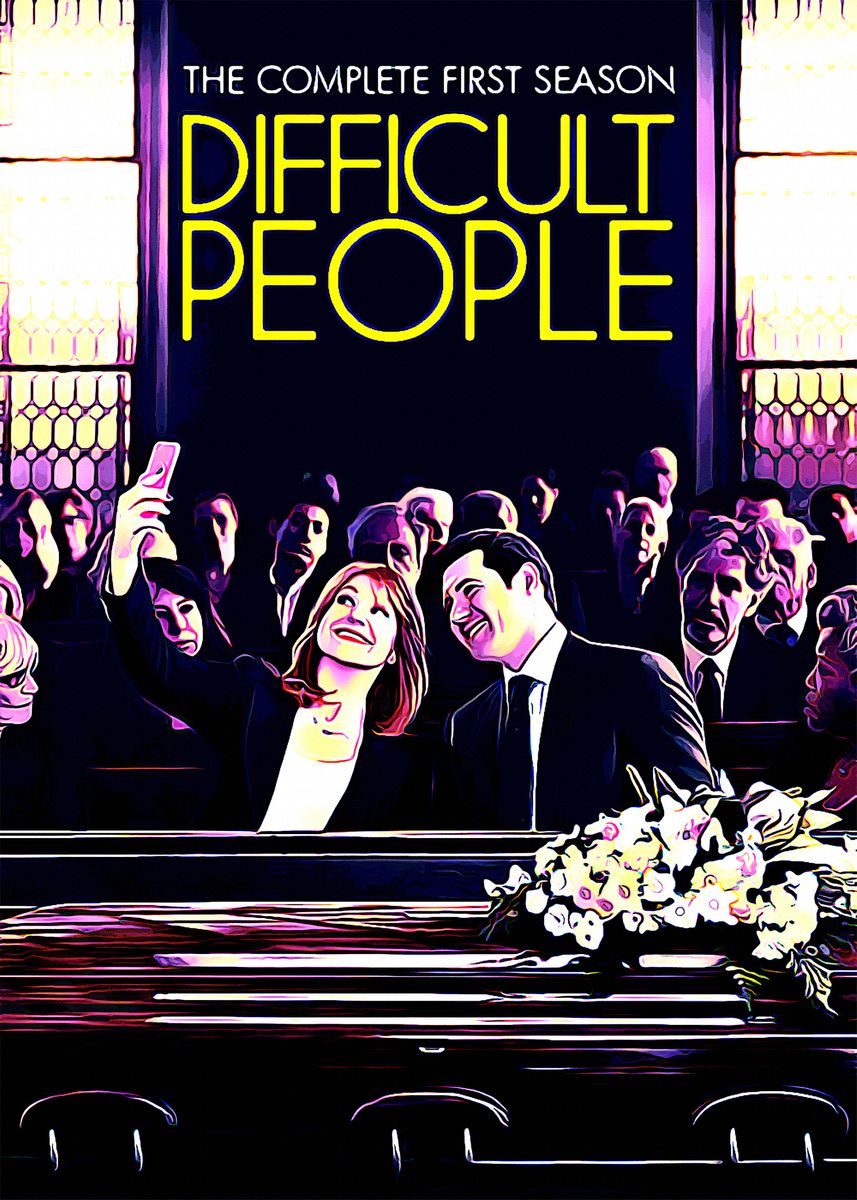 'Difficult People' Poster by Kaye Luca | Displate