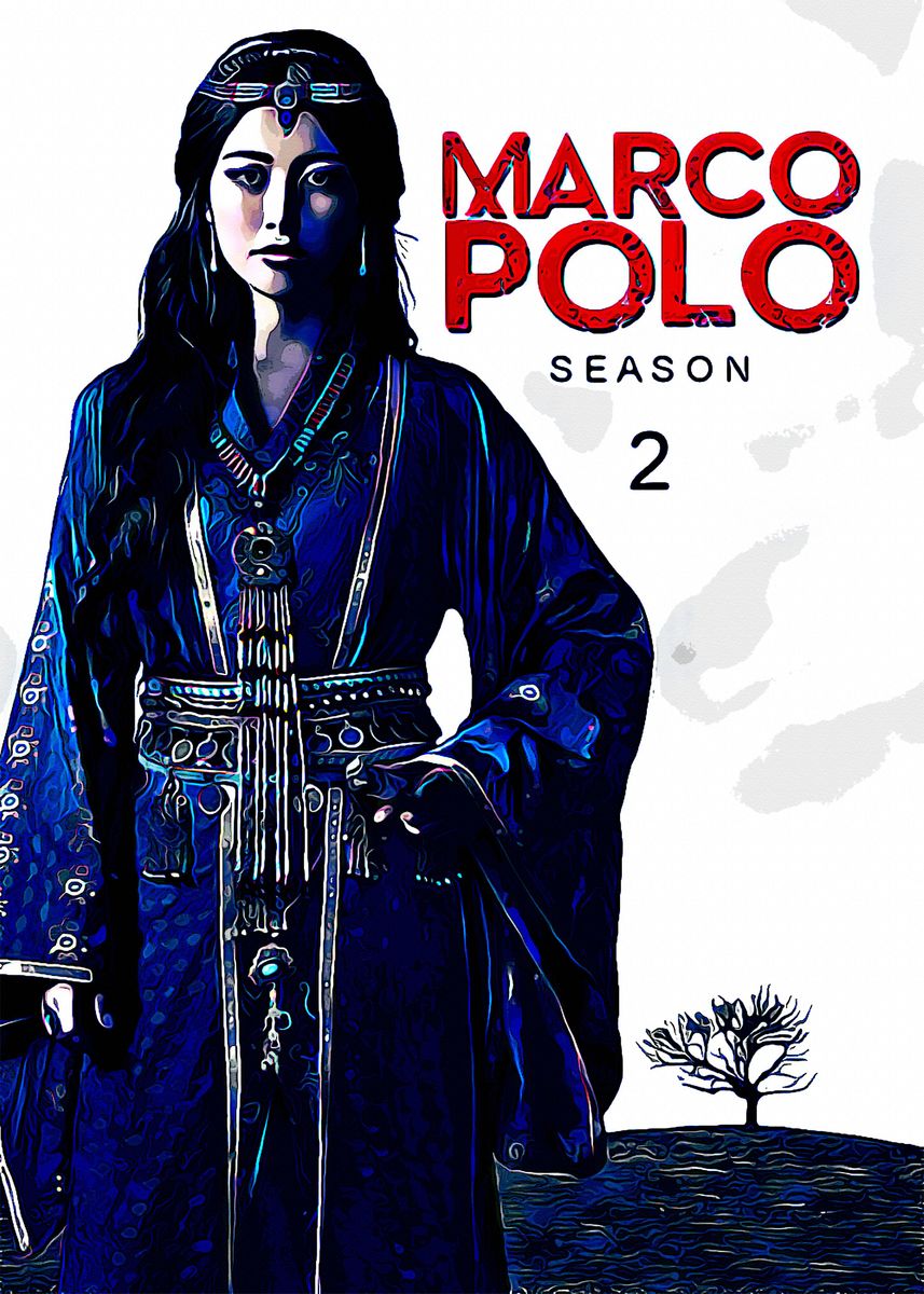 'Marco Polo 2014 1' Poster, picture, metal print, paint by Vivienne ...