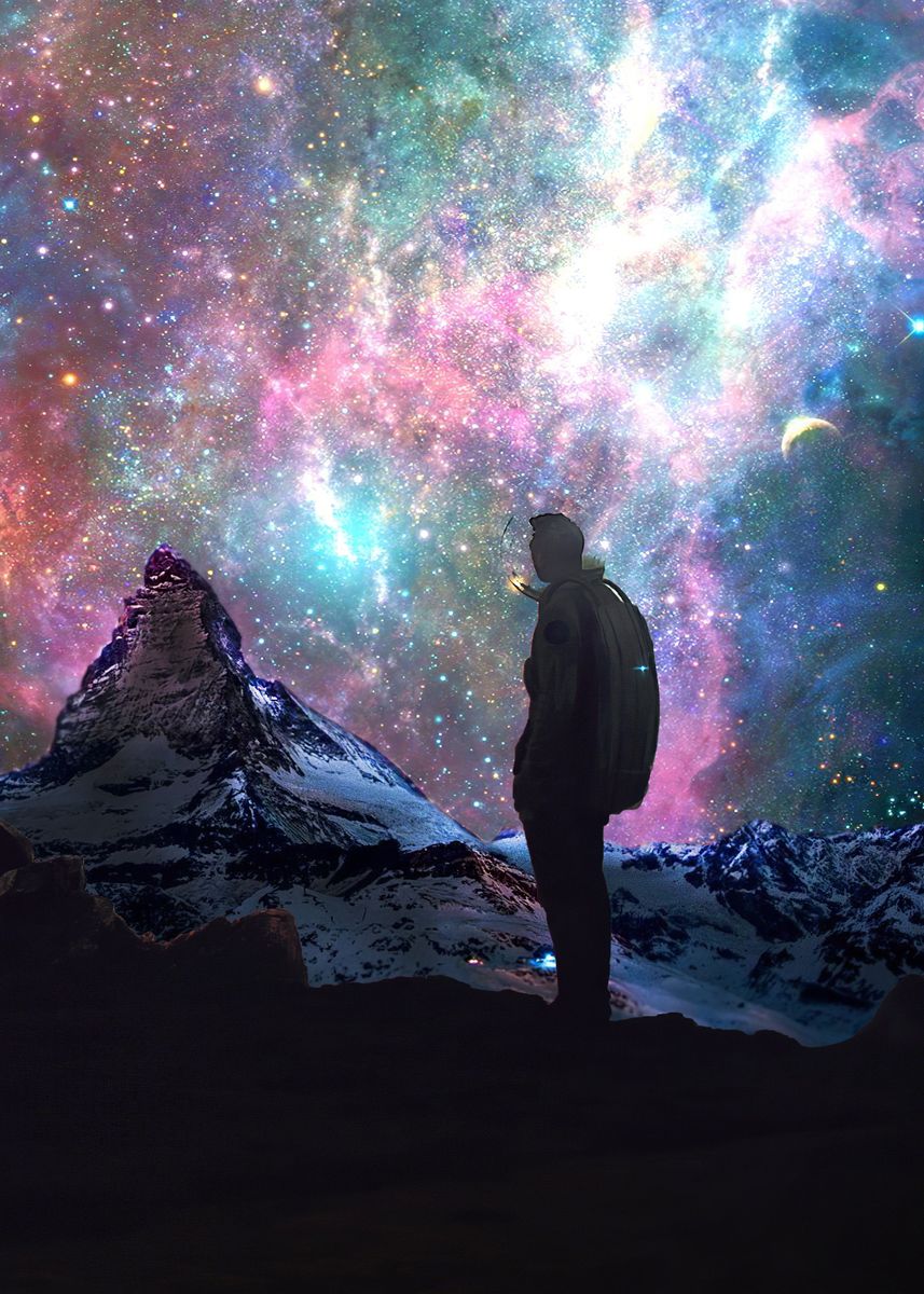 'Multivers World' Poster by Sophie Guildawn | Displate