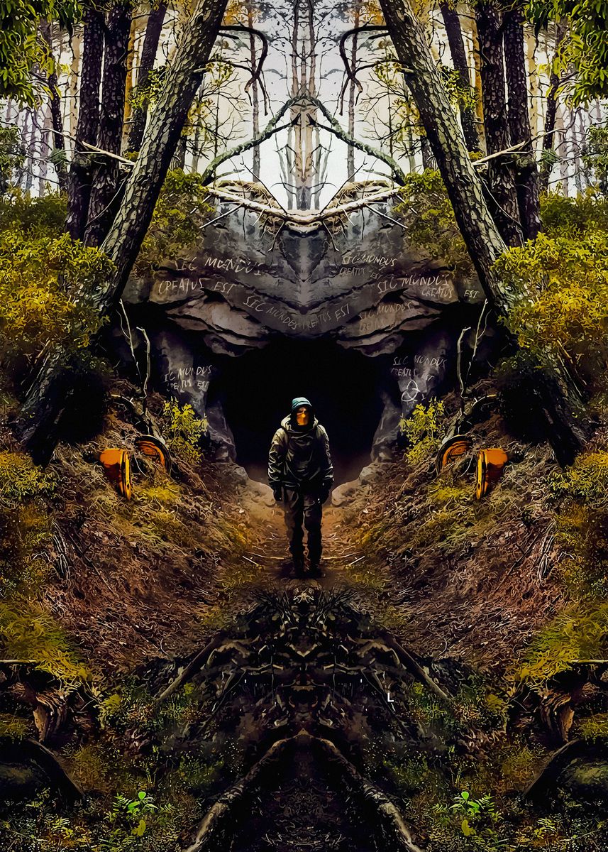 'Dark' Poster, picture, metal print, paint by SeeMyArt | Displate