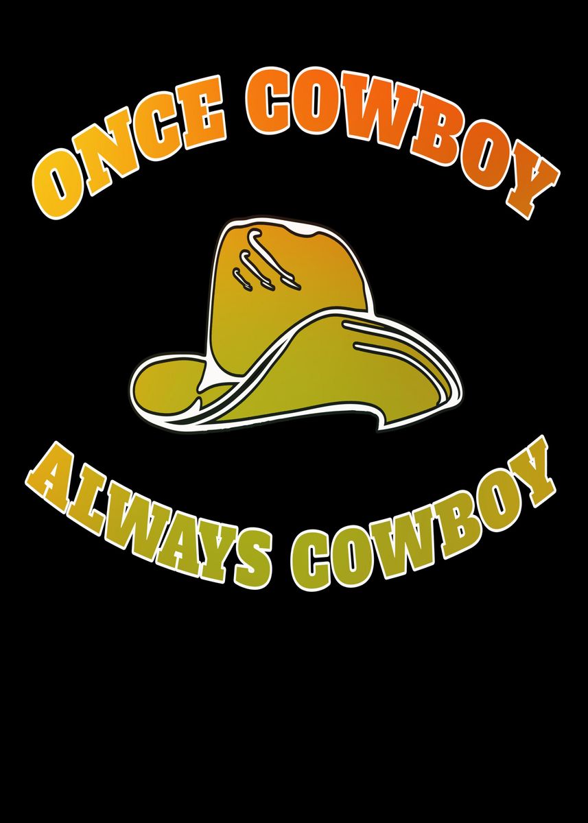 'This is my Cowboy Outfit' Poster, picture, metal print, paint by ...