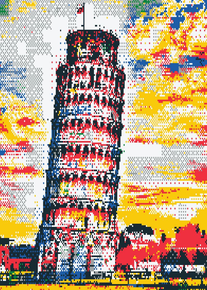 'Tower Of Pisa' Poster, picture, metal print, paint by wise quotes ...