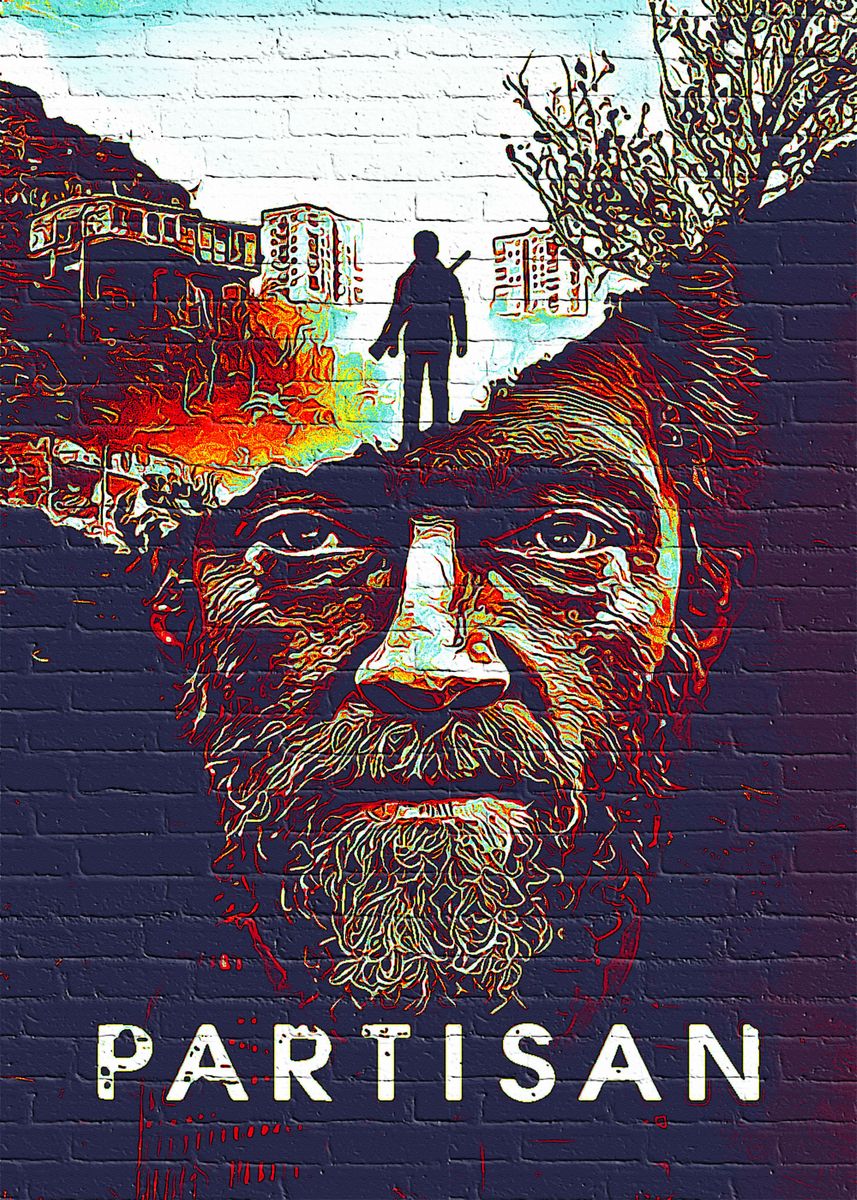 'Partisan' Poster, picture, metal print, paint by Zain Brookes | Displate