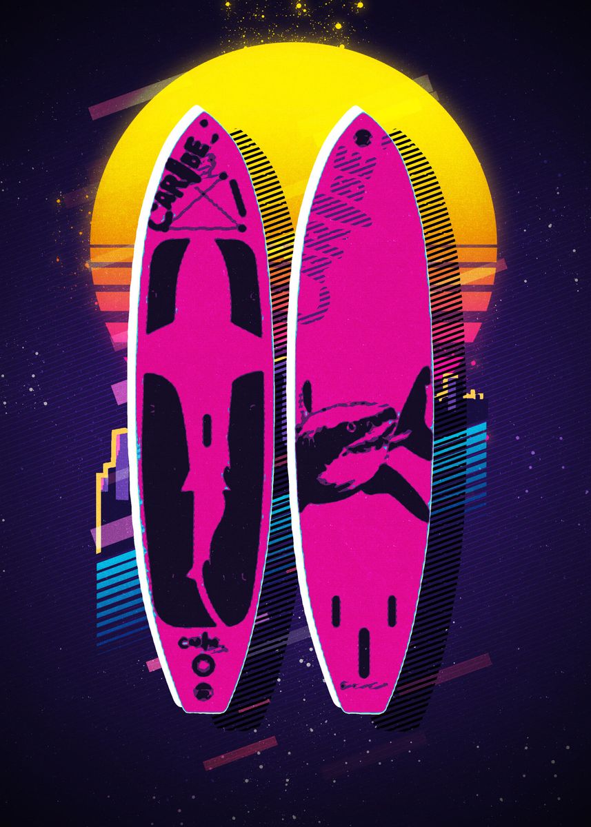 'Surf' Poster by copeland | Displate