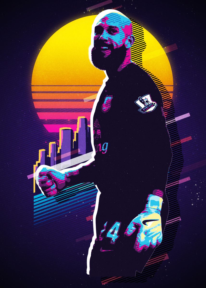 'Tim Howard' Poster, picture, metal print, paint by colongreer | Displate