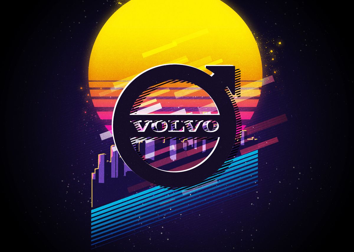 'Volvo' Poster by wyattsnow | Displate