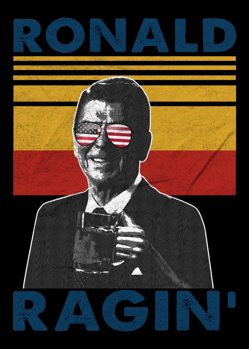 'Ronald Ragin' Poster, picture, metal print, paint by Cooldruck | Displate