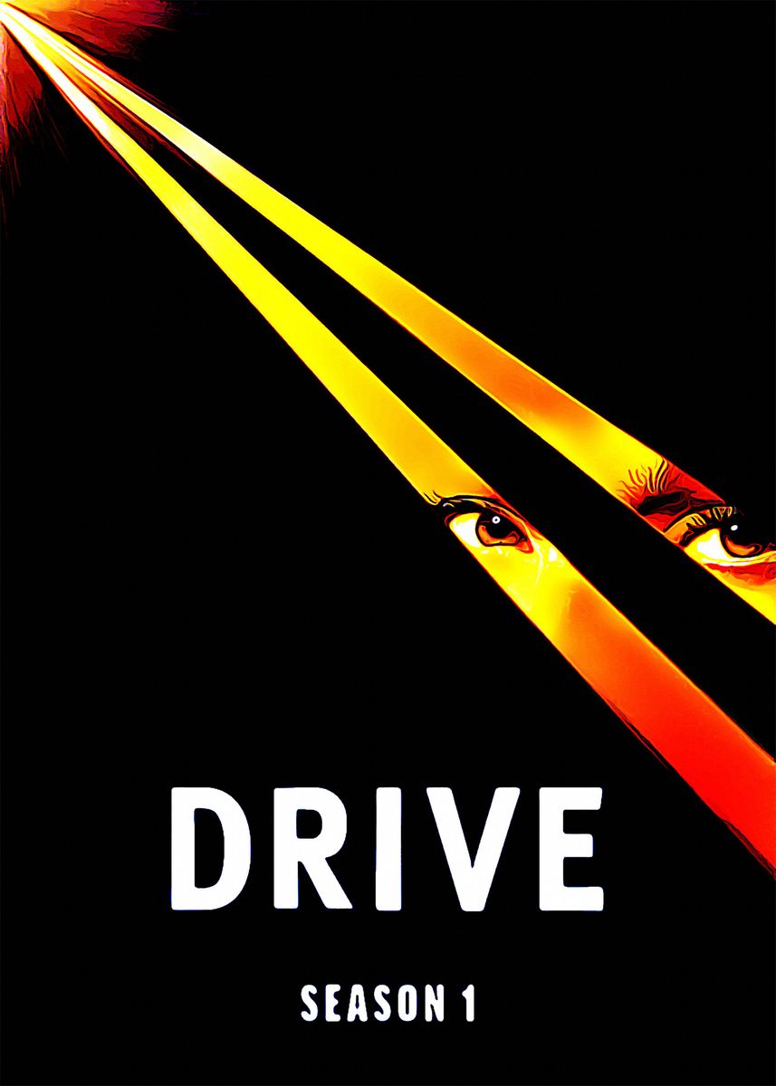 'Drive' Poster, picture, metal print, paint by Kaye Luca | Displate