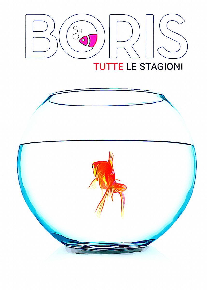 'Boris 3' Poster, picture, metal print, paint by Kaye Luca | Displate