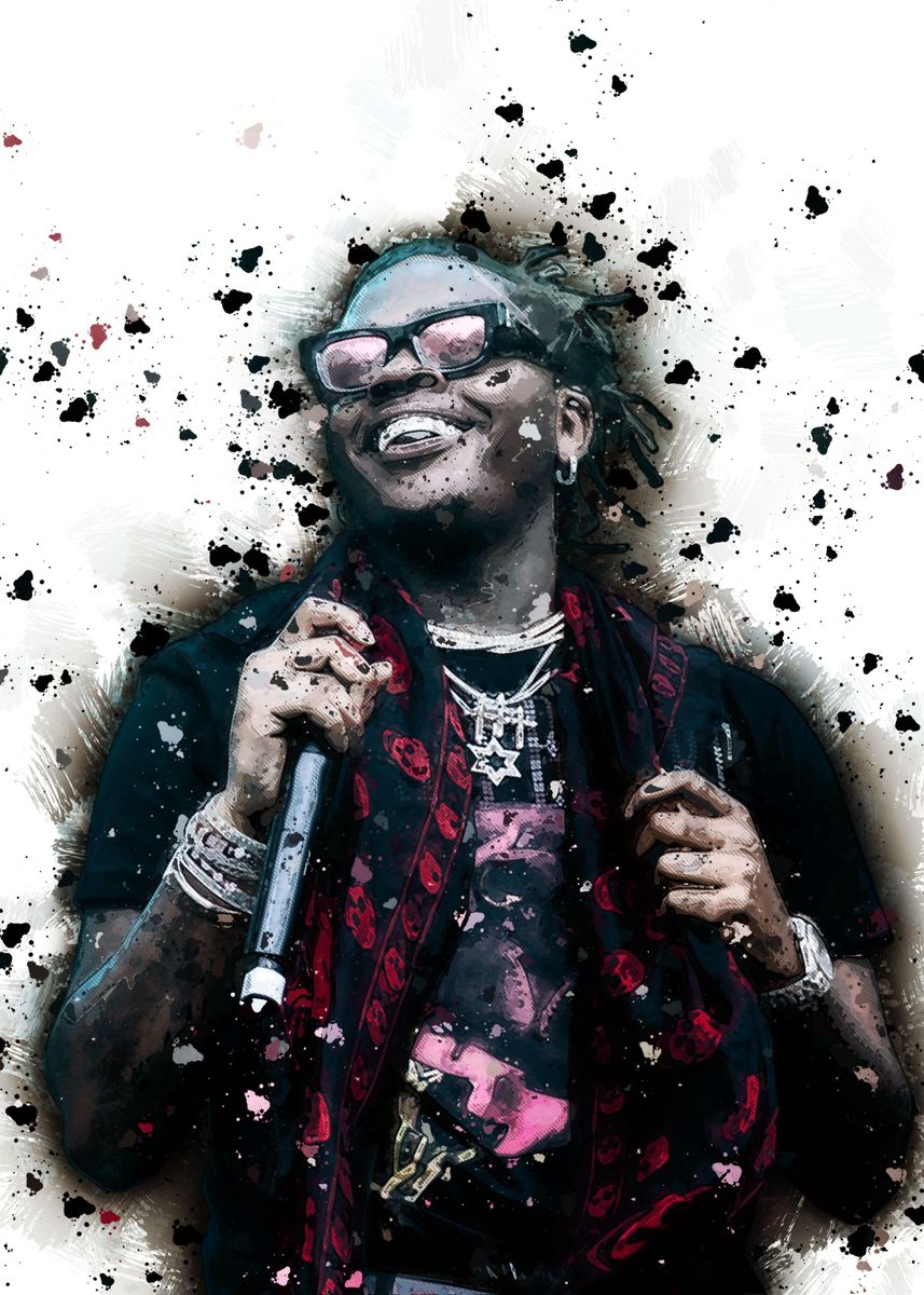 'Gunna' Poster, picture, metal print, paint by DTW GROUP | Displate