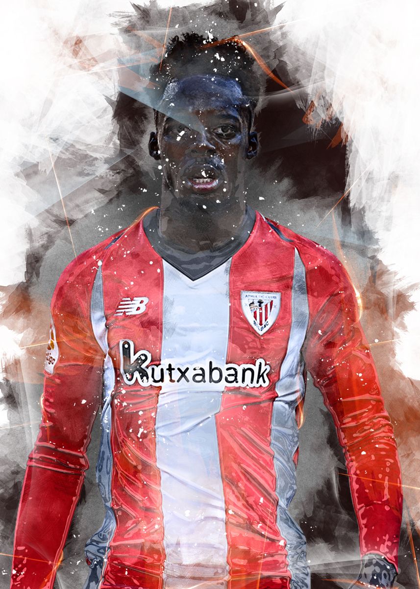 'Inaki Williams' Poster by Franklin Ruben | Displate