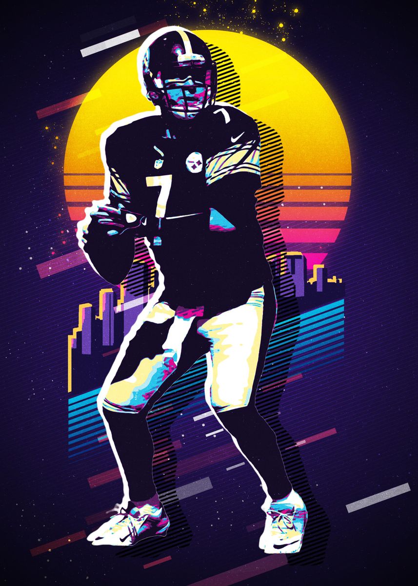 'Ben Roethlisberger' Poster by savage | Displate