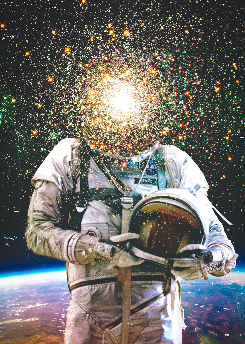 'True Self' Poster, picture, metal print, paint by seam less | Displate