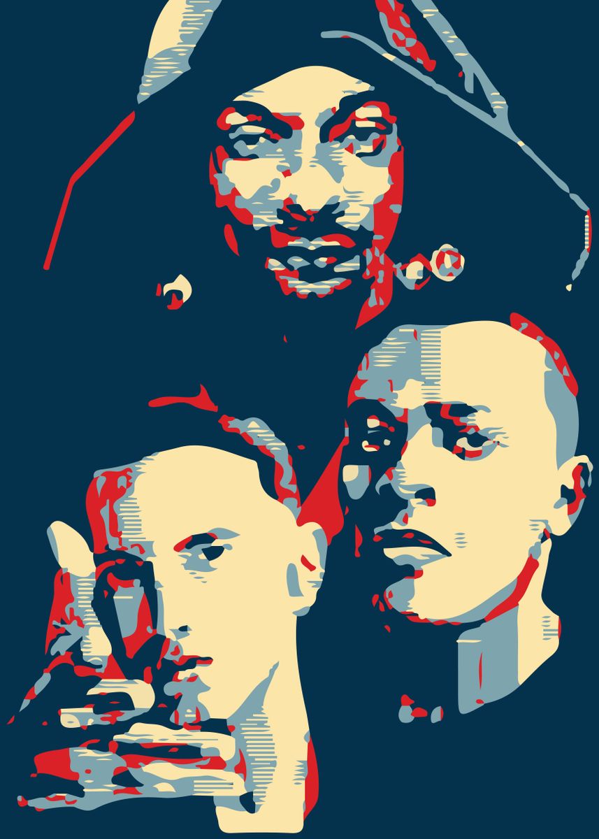 'The RAPPER LEGEND' Poster, picture, metal print, paint by Popart ...