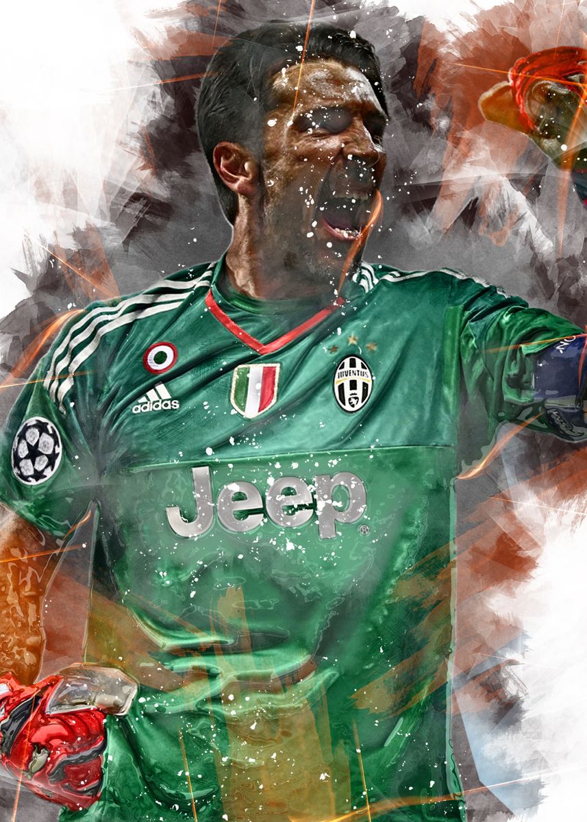 'Gianluigi Buffon' Poster by Franklin Ruben | Displate