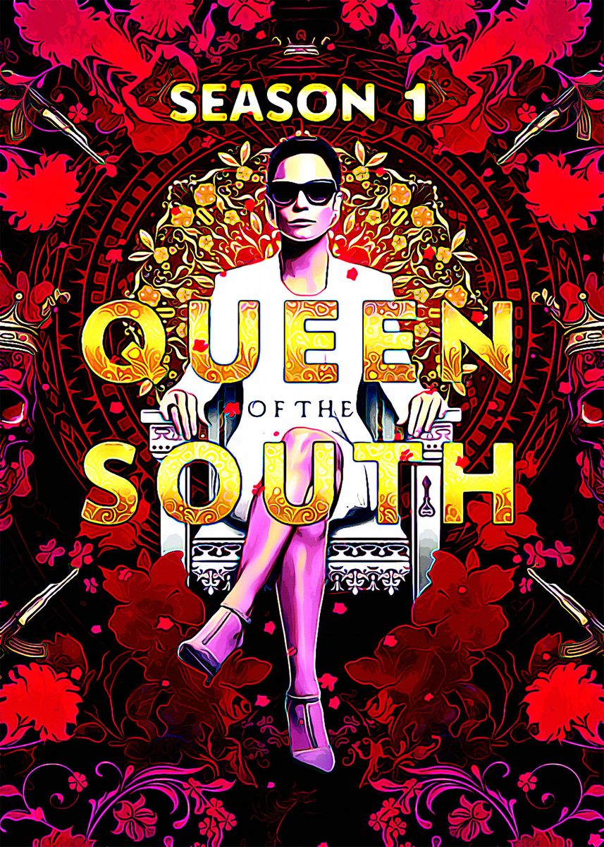 'Queen Of The South 2' Poster, picture, metal print, paint by Katerina ...