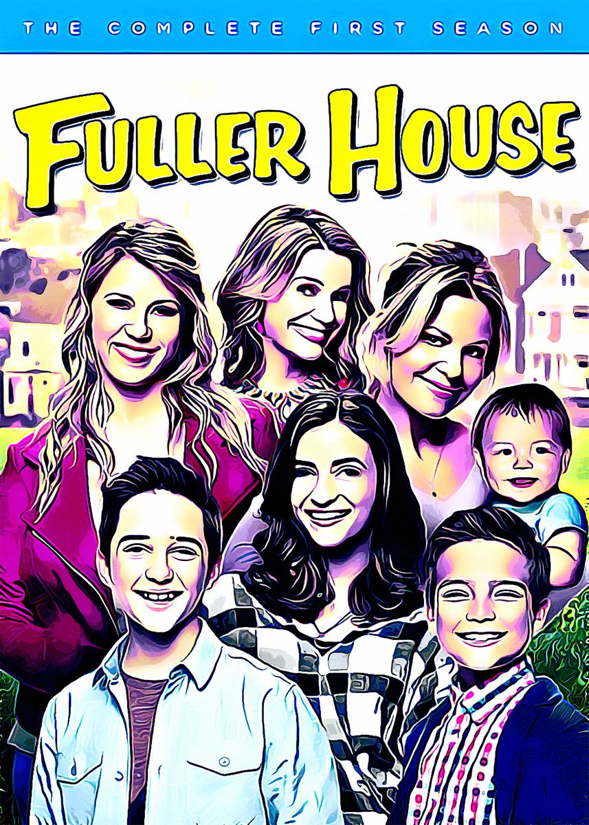 'Fuller House' Poster, picture, metal print, paint by Vivienne Raymond ...