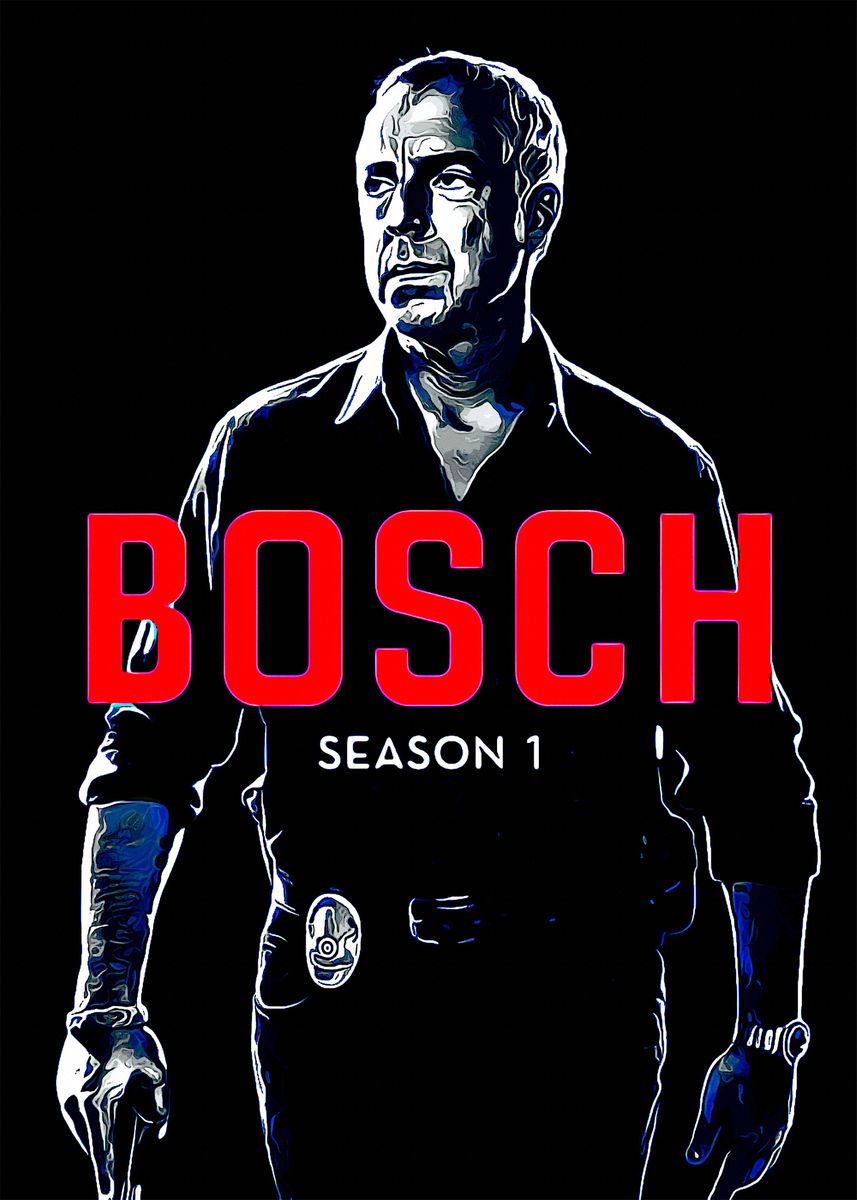 'Bosch' Poster, picture, metal print, paint by Kaye Luca | Displate