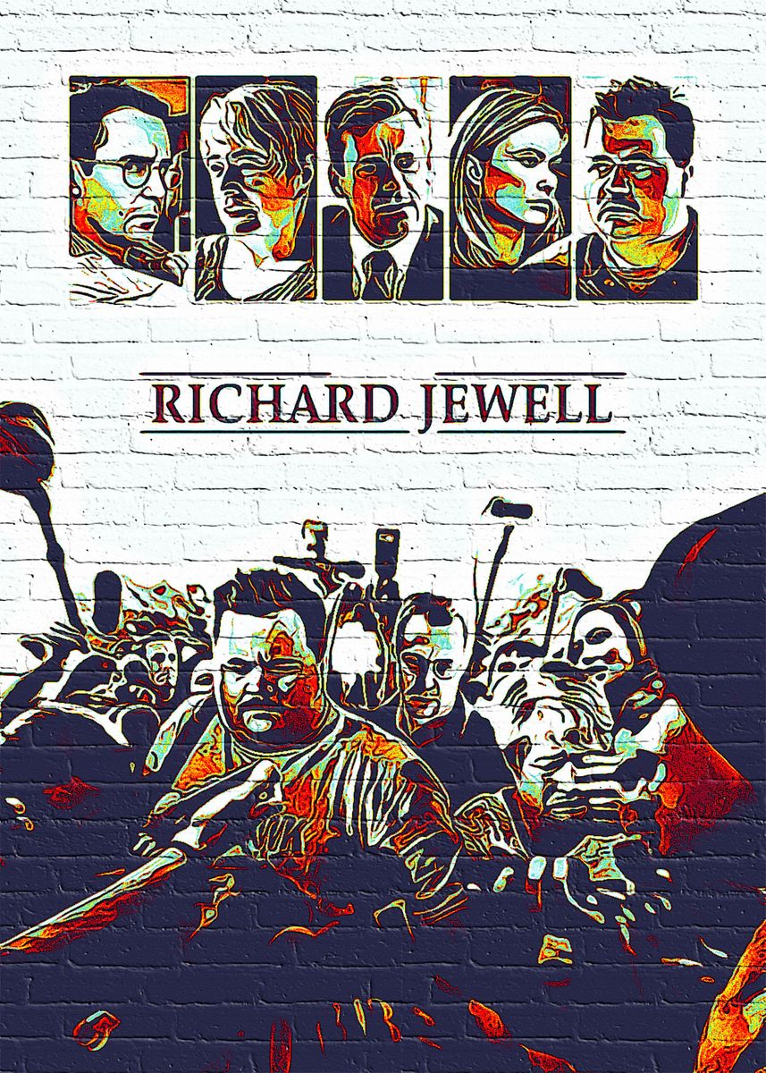 'Richard Jewell' Poster, picture, metal print, paint by Zain Brookes ...