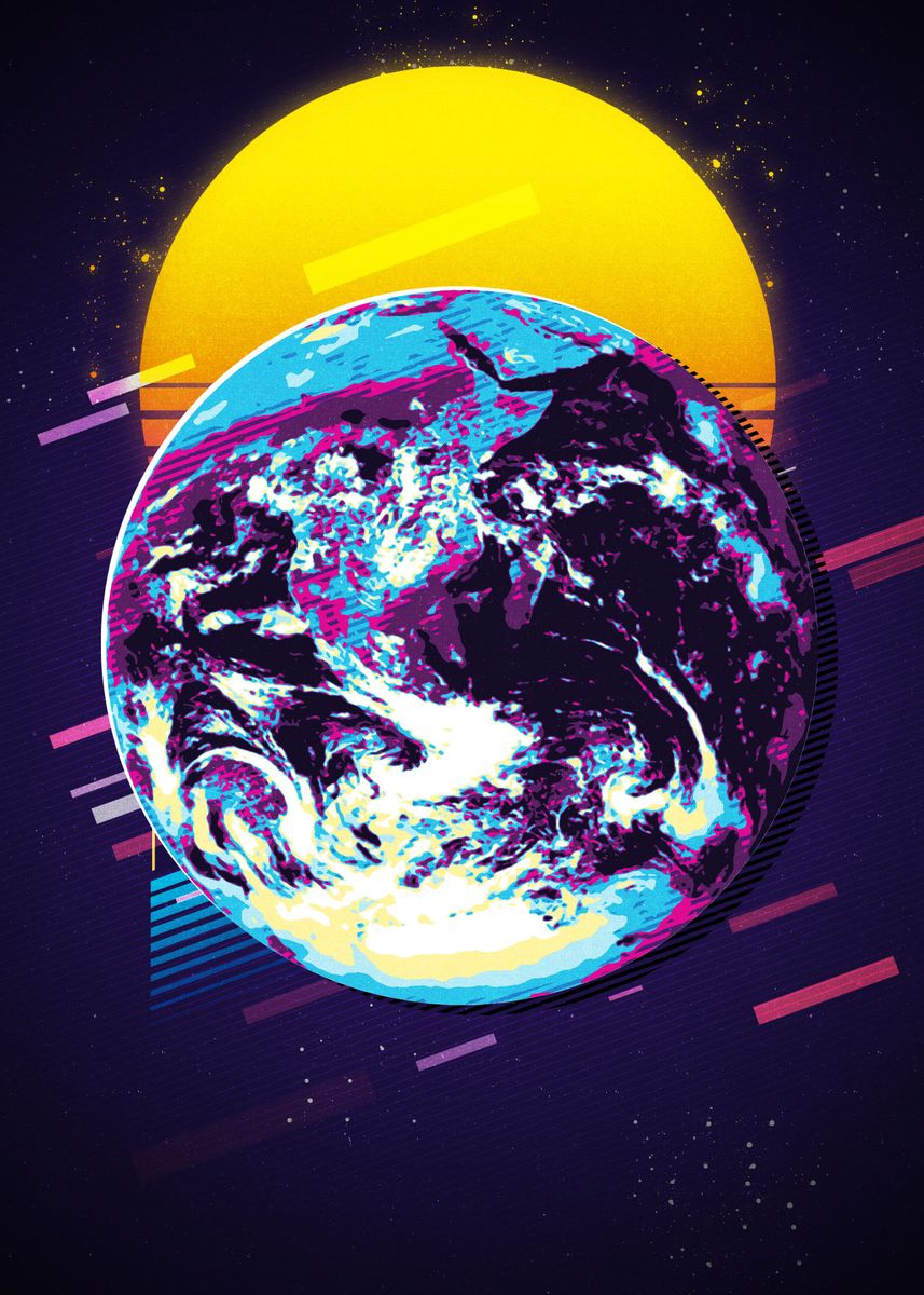 'Earth' Poster by olsenwood | Displate