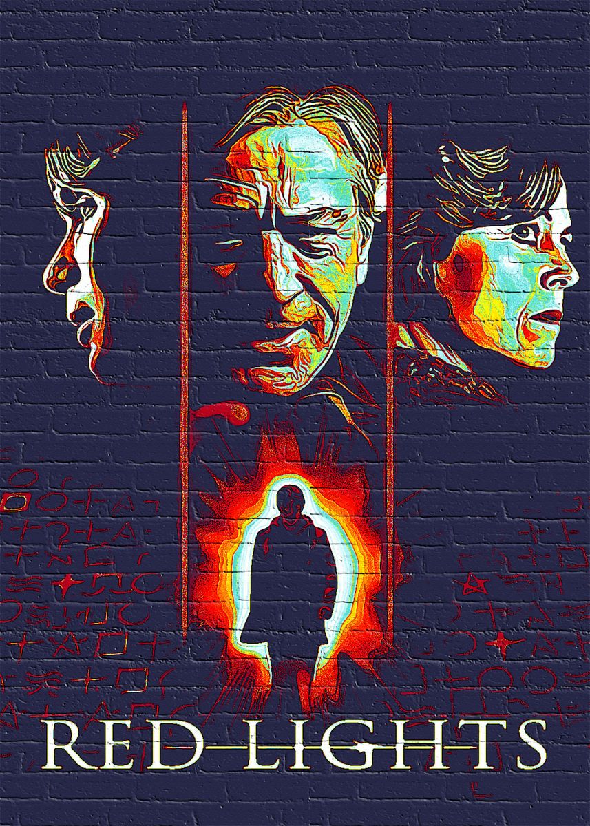 'Red Lights' Poster by Zain Brookes | Displate