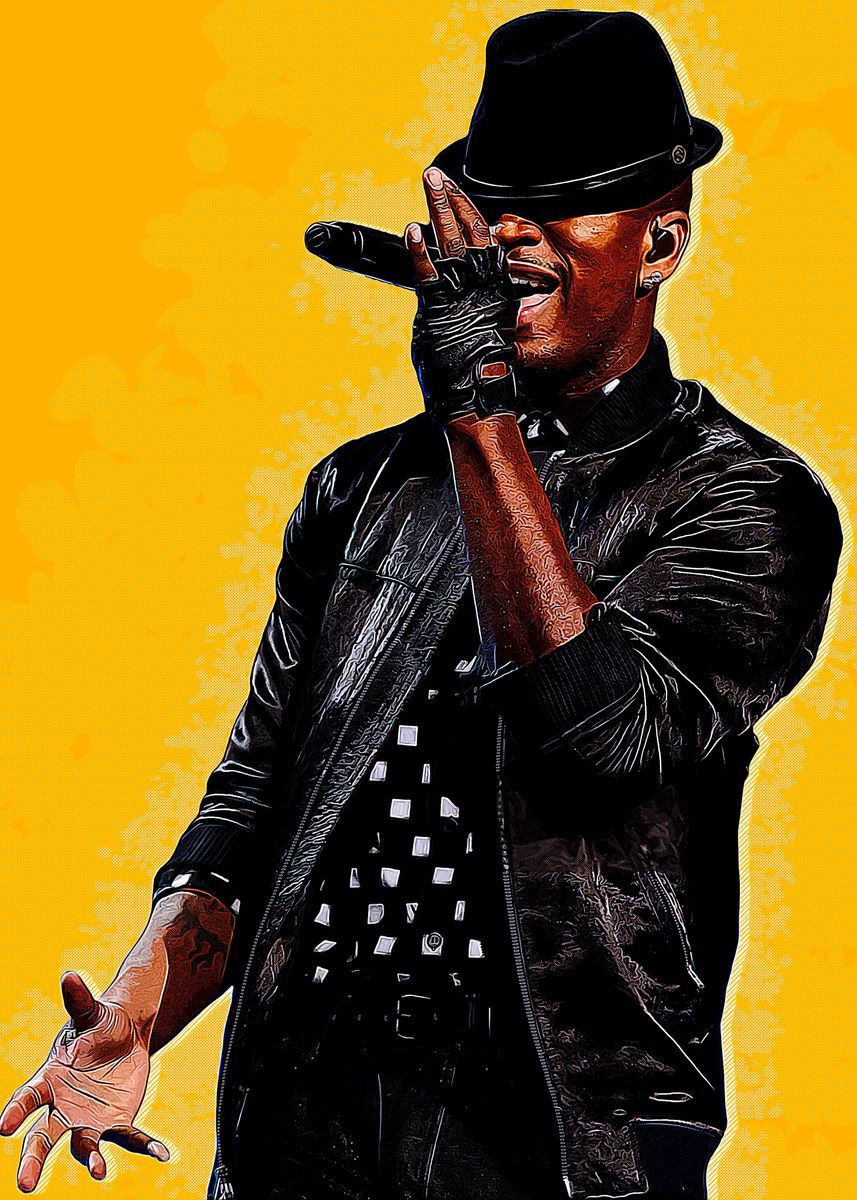 'Ne Yo' Poster, picture, metal print, paint by Josiah Mcdowell | Displate