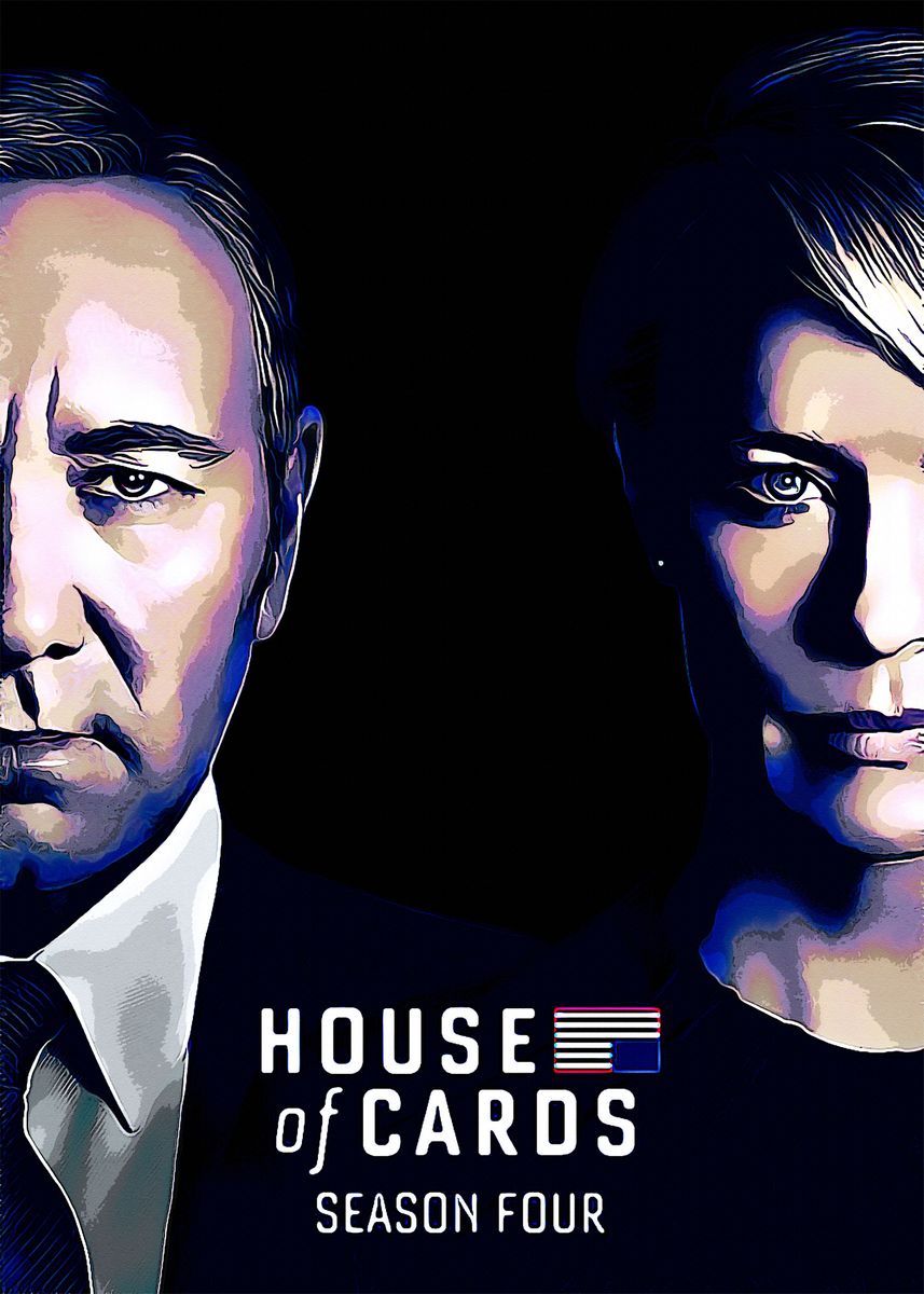 'House Of Cards 2013 6' Poster, picture, metal print, paint by Katerina ...
