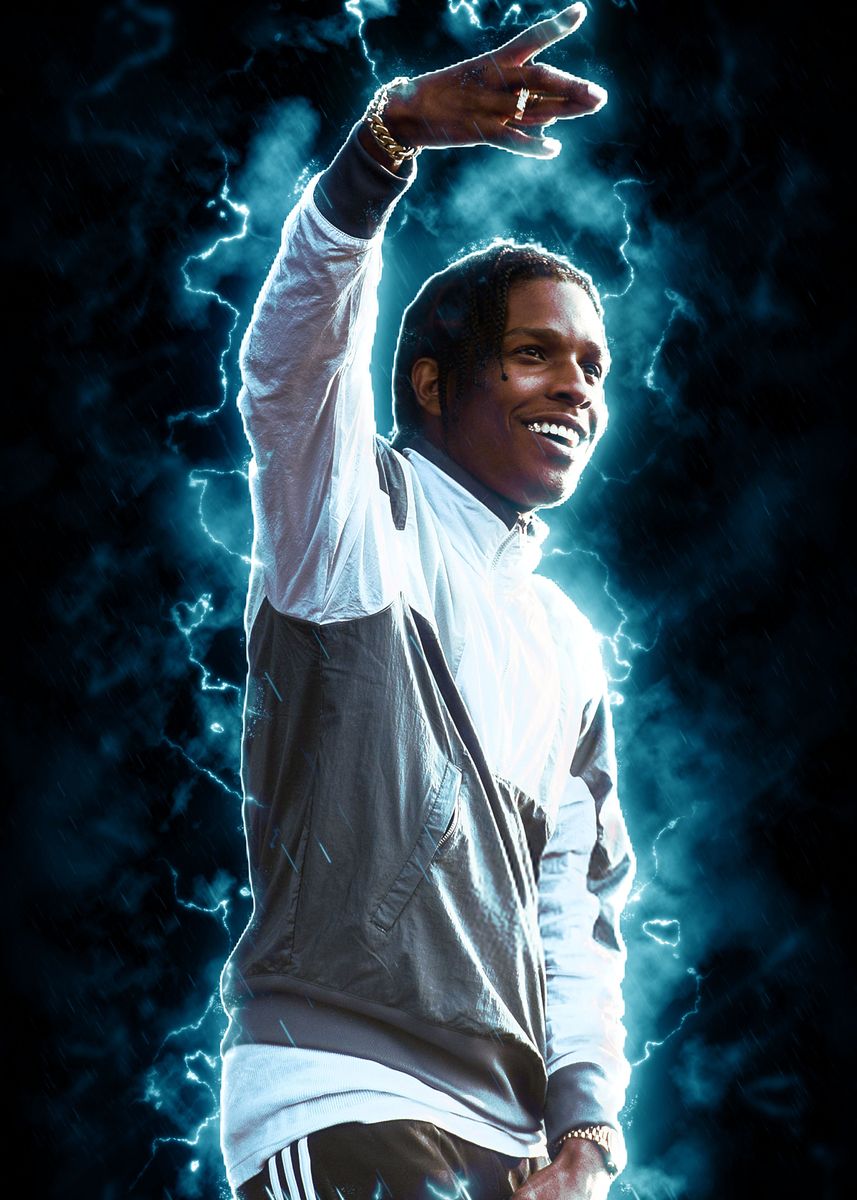 'ASAP Rocky' Poster by Mcgilvery Colby | Displate