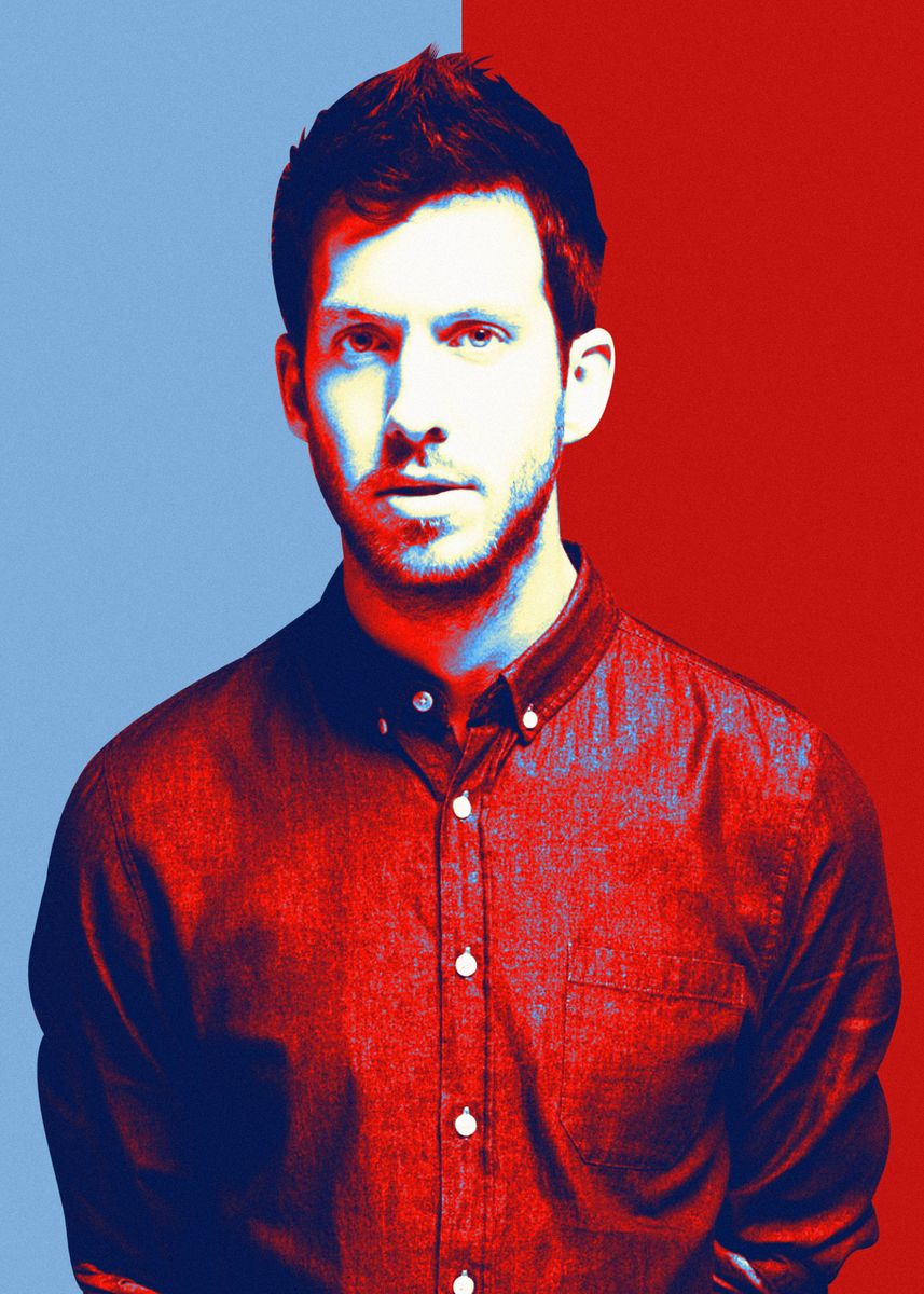 'Calvin Harris Zedd Diplo' Poster, picture, metal print, paint by erwin ...