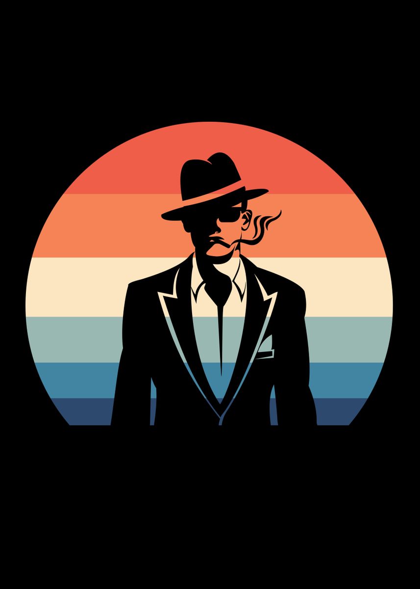 'Gentleman' Poster by ZS C O M M E R C E | Displate