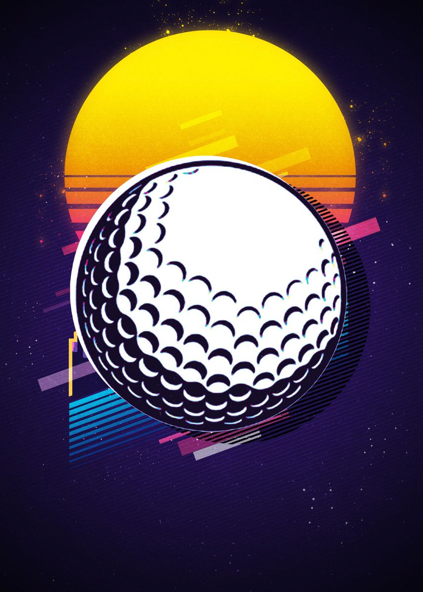 'Golf' Poster by Wood Art | Displate