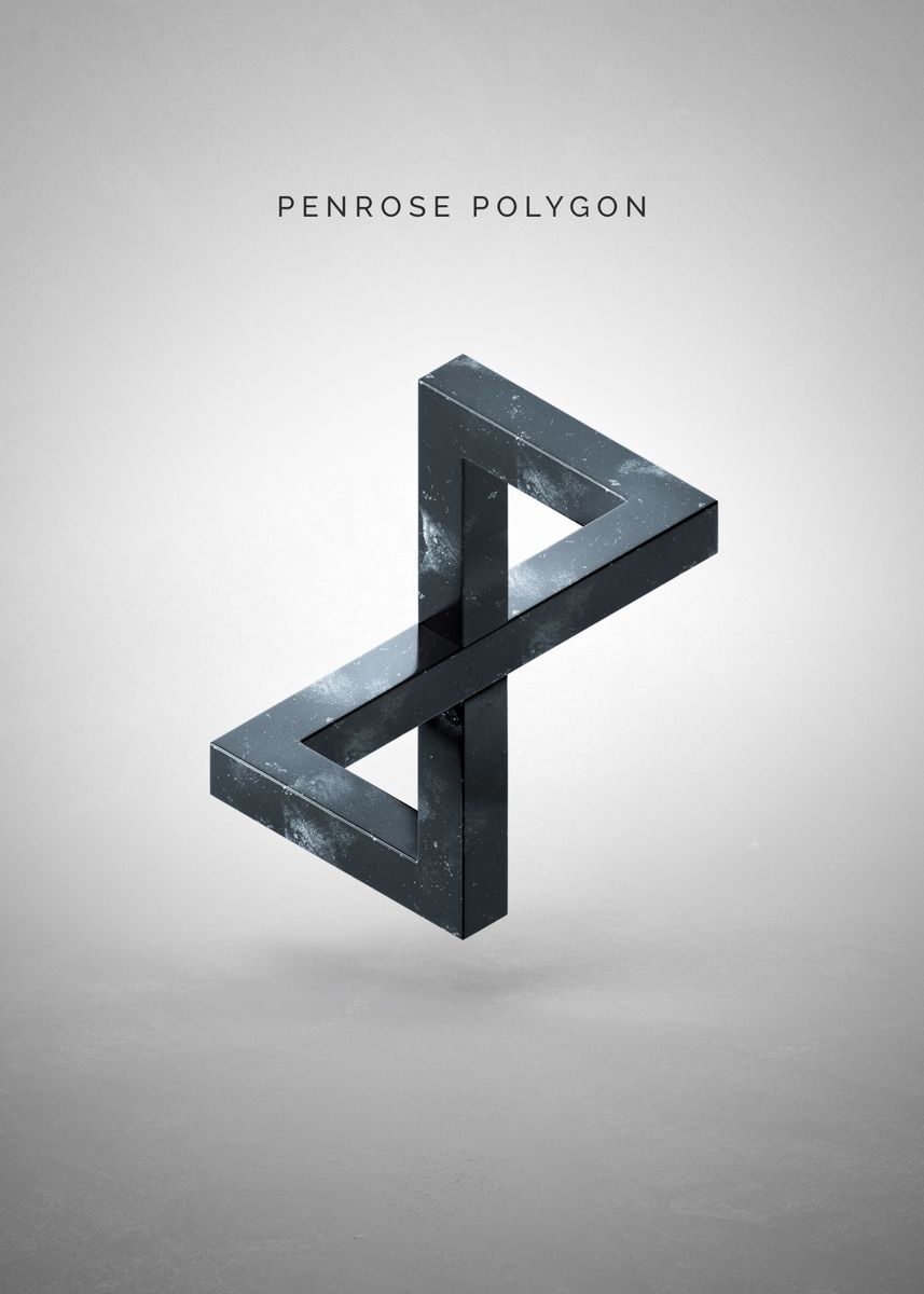 'Penrose Knot' Poster, picture, metal print, paint by Steven Olver ...