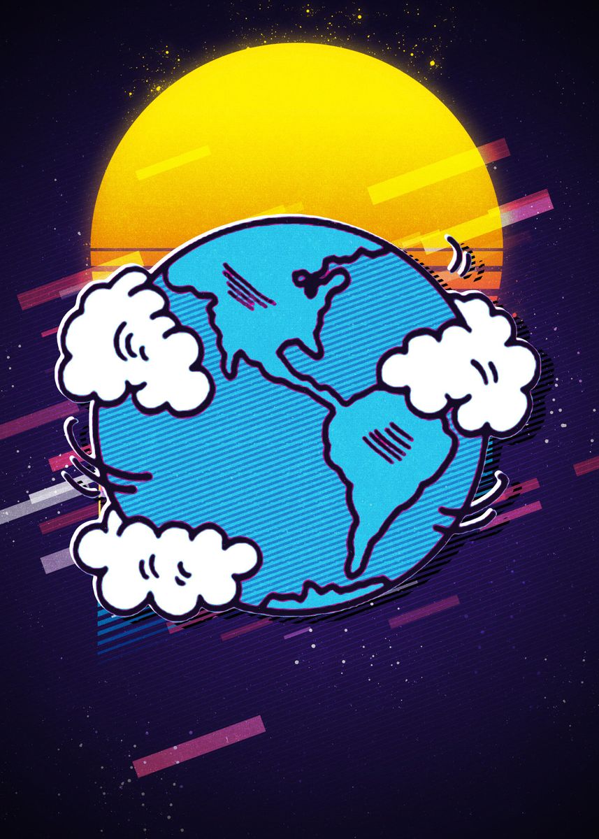 'Safe Earth' Poster by clineharr | Displate