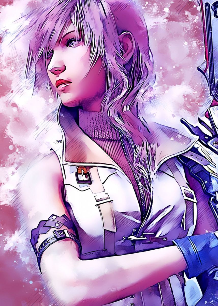 'Final Fantasy' Poster, picture, metal print, paint by Game Manga ...