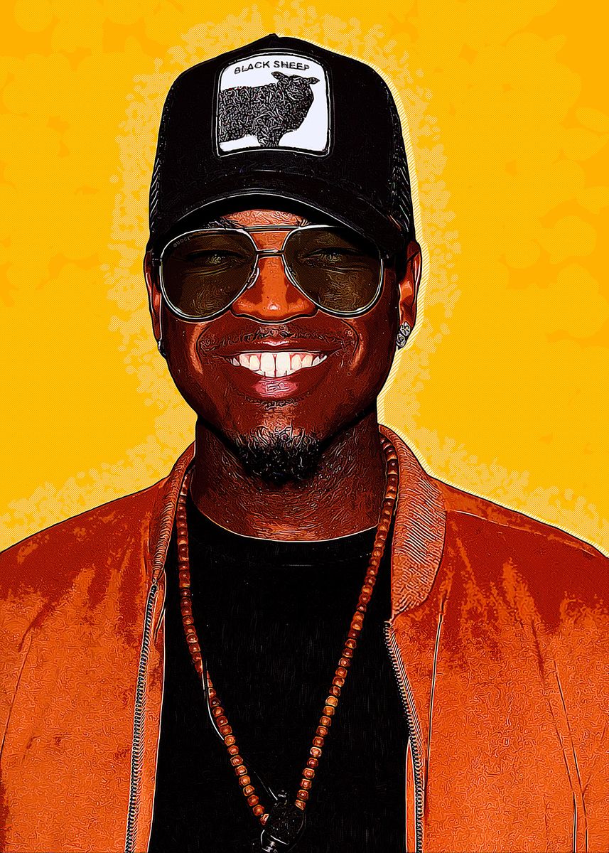 'Ne Yo' Poster, picture, metal print, paint by Josiah Mcdowell | Displate