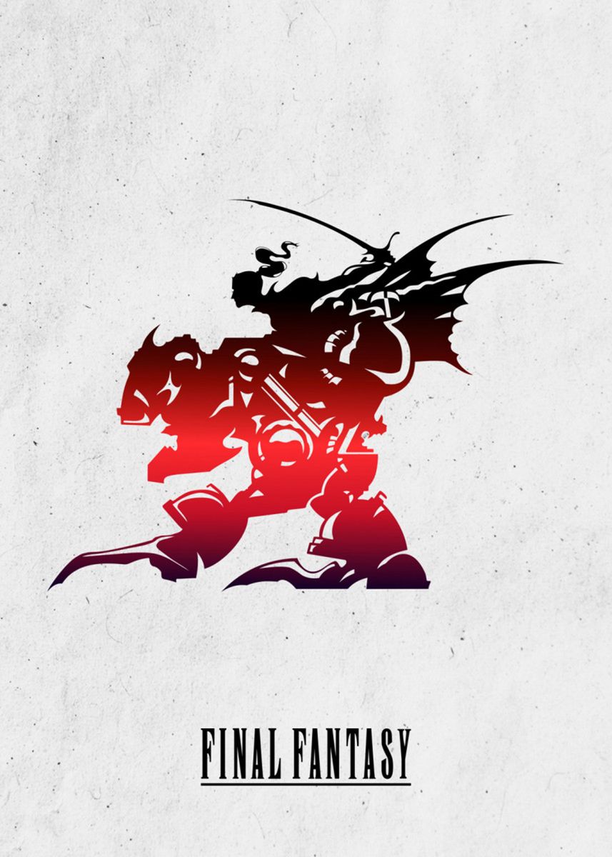 'Final Fantasy' Poster, picture, metal print, paint by Game Manga ...