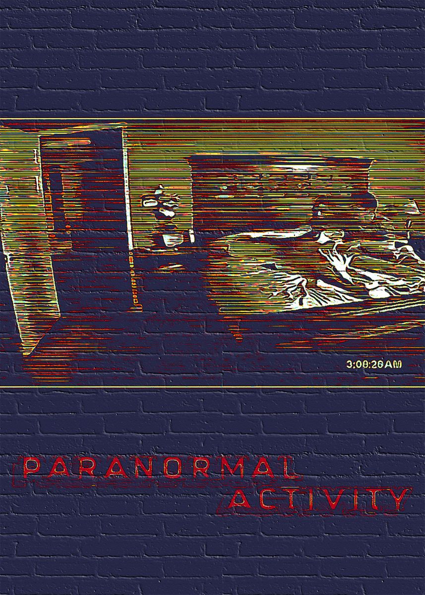 'Paranormal Activity' Poster by Elisa Woodard | Displate