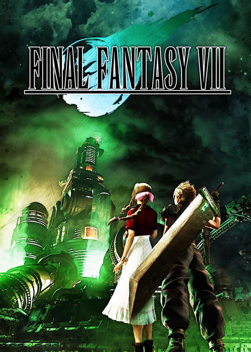 'Final Fantasy' Poster, picture, metal print, paint by Game Manga ...