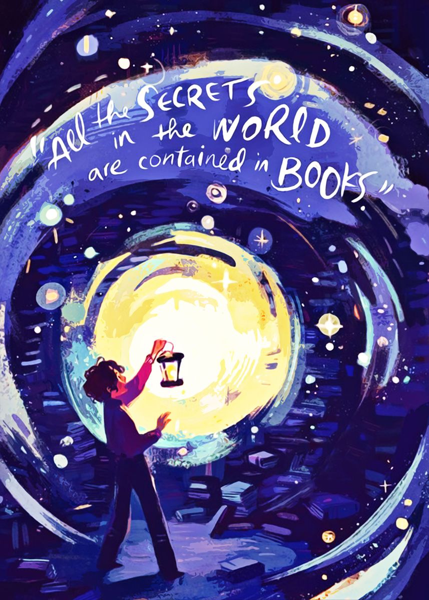 'Secrets' Poster by Biblioplates | Displate