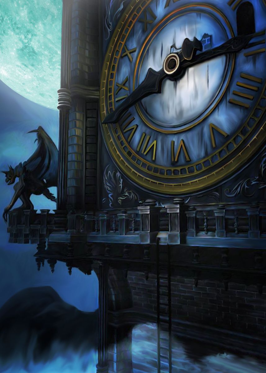 'FF8 Ultimecias Castle' Poster, picture, metal print, paint by Vincent ...