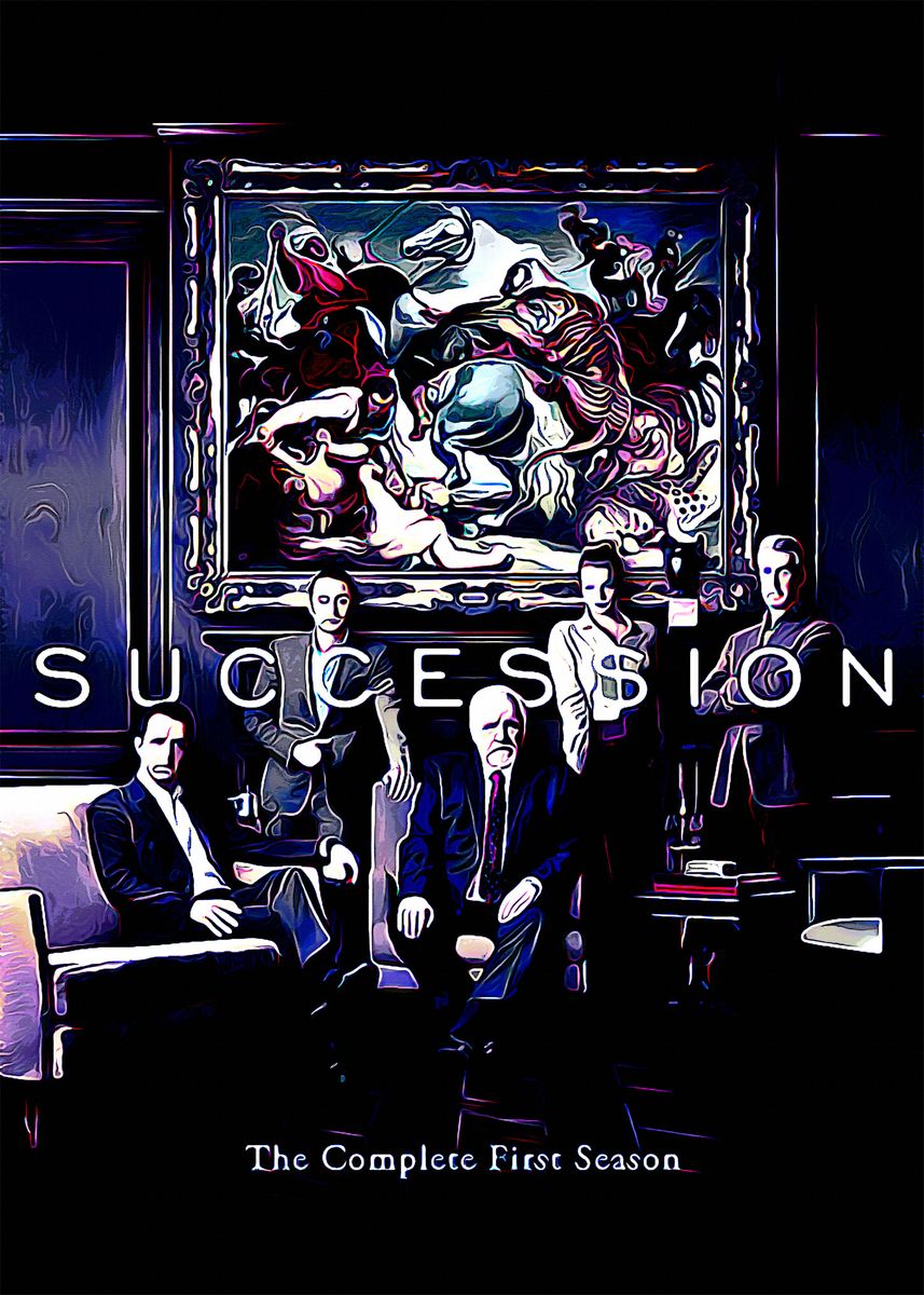 'Succession' Poster, picture, metal print, paint by Kaye Luca | Displate
