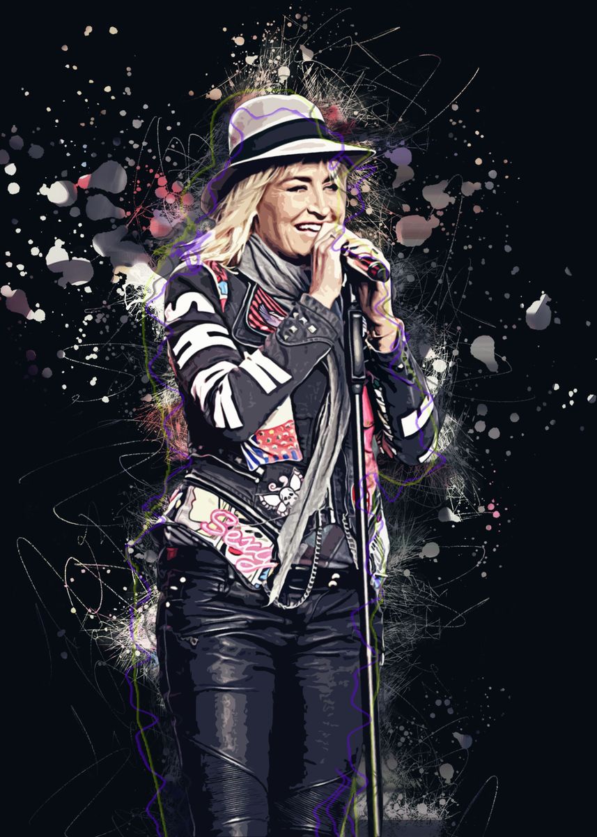 'Sarah Connor' Poster, picture, metal print, paint by OOM TEAM | Displate