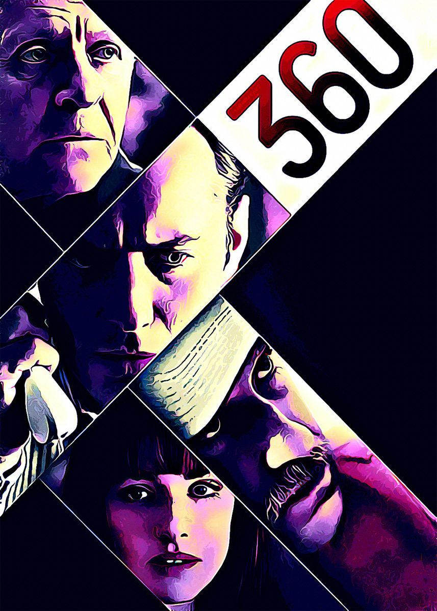 '360' Poster, picture, metal print, paint by Katerina Lim | Displate