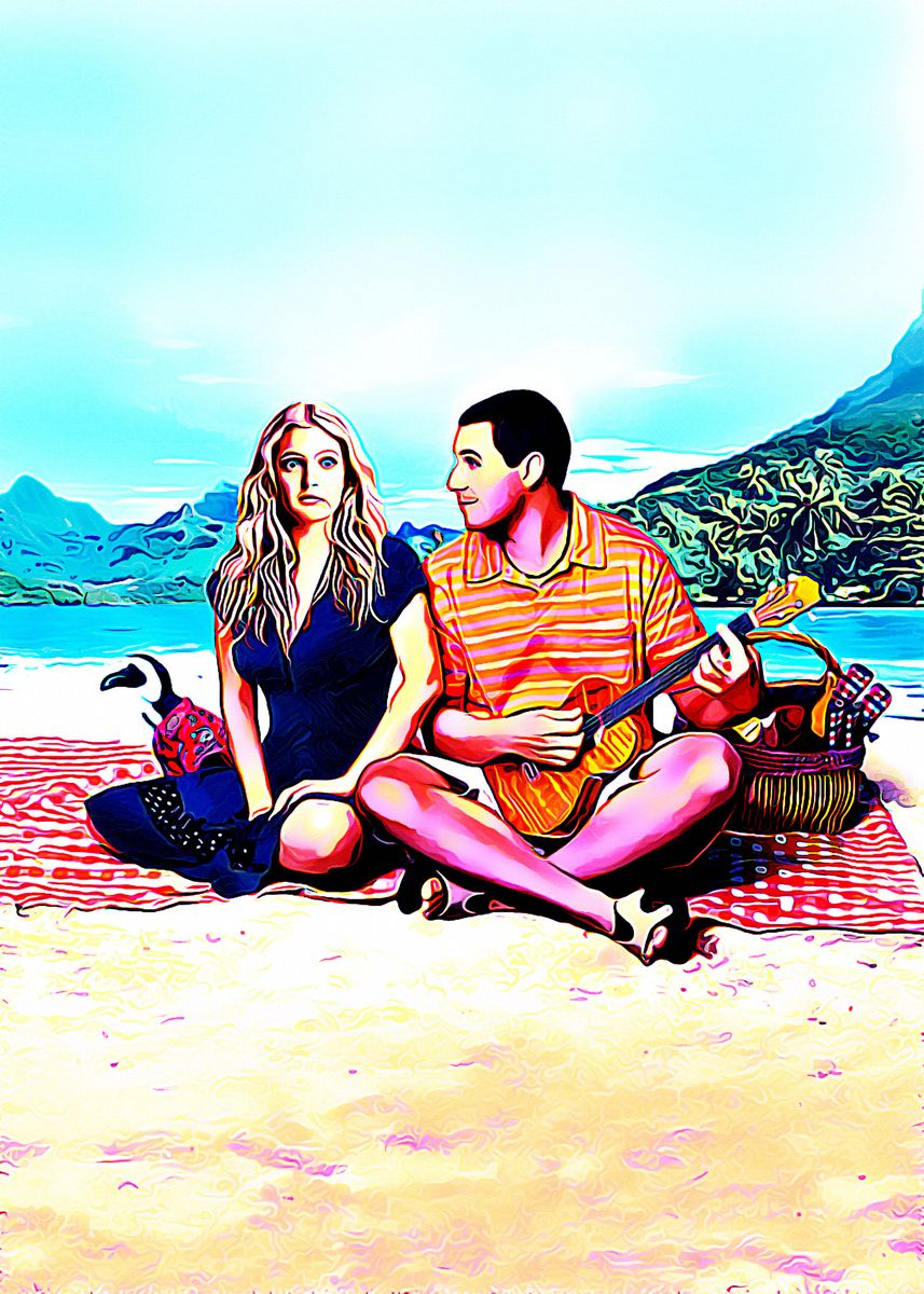 '50 First Dates' Poster, picture, metal print, paint by Vivienne ...