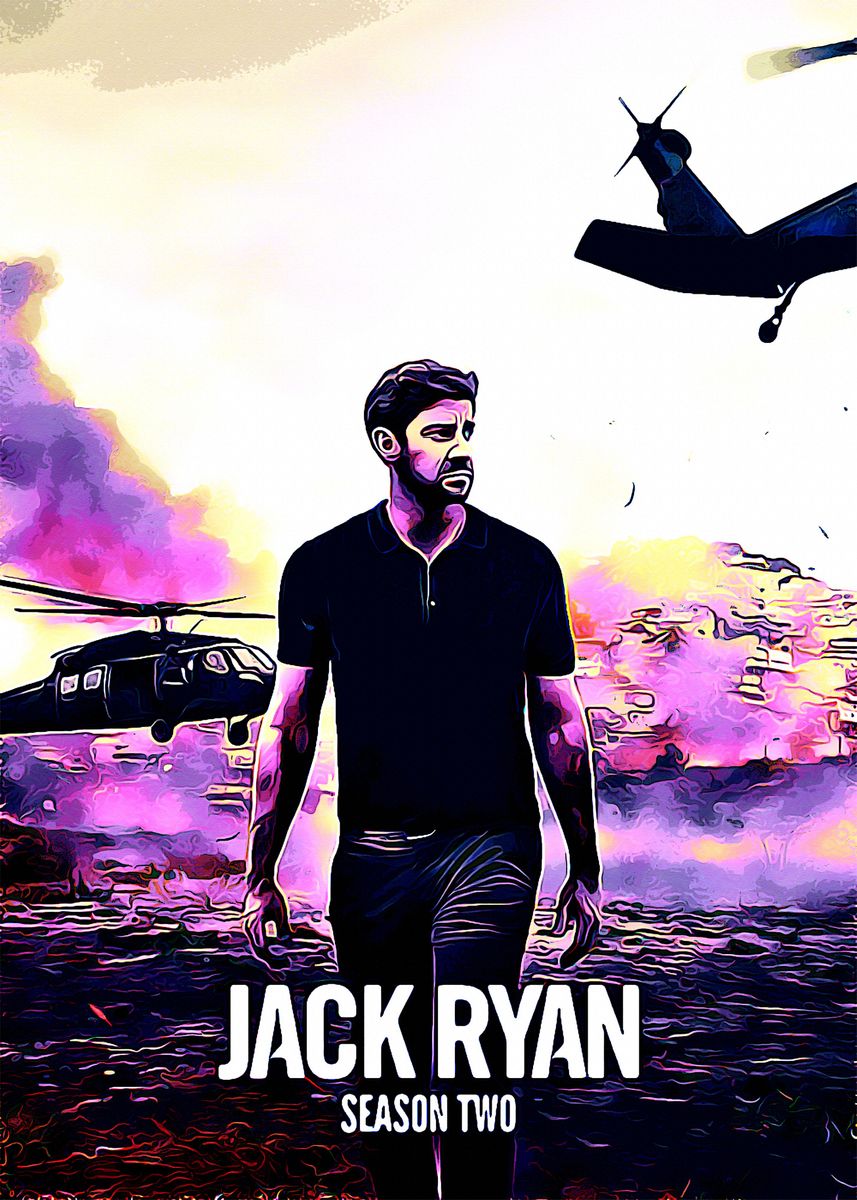 'Tom Clancys Jack Ryan 1' Poster, picture, metal print, paint by Kaye ...
