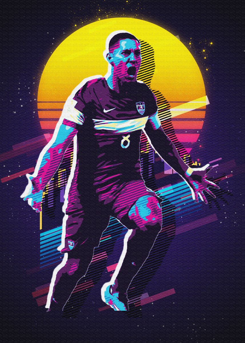 'Clint Dempsey' Poster, picture, metal print, paint by hornolsen | Displate